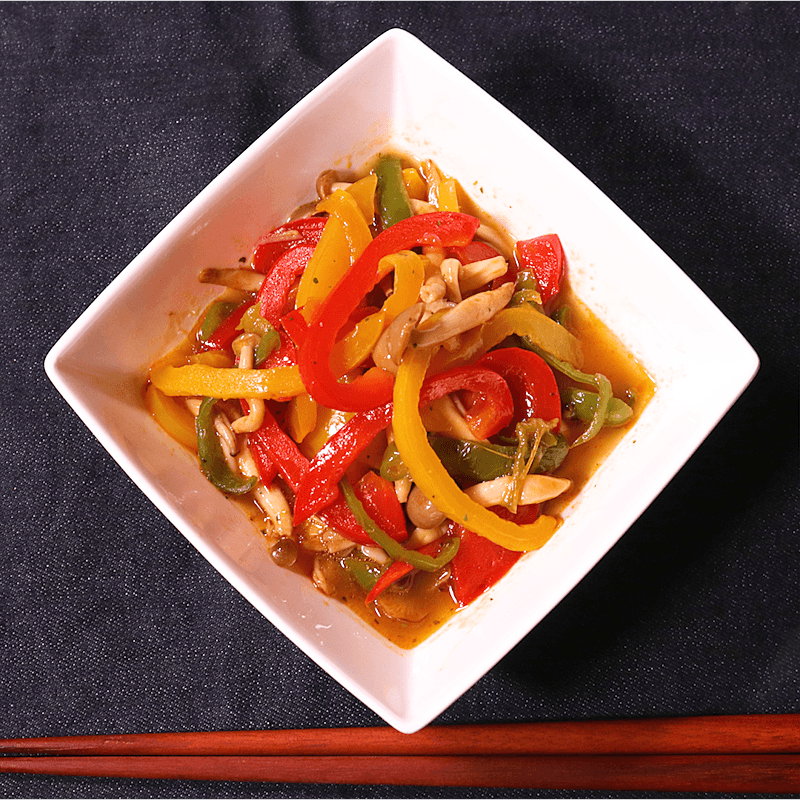 パプリカきのこのレシピ おすすめの30選を紹介 | クラシル