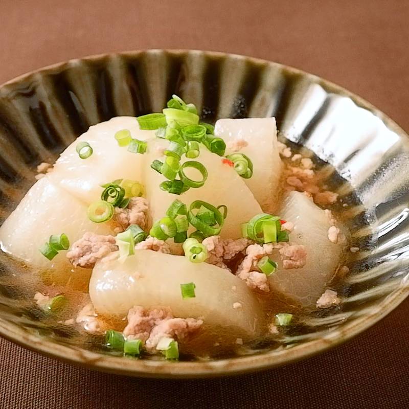大根のピリ辛中華風そぼろ煮 作り方・レシピ クラシル