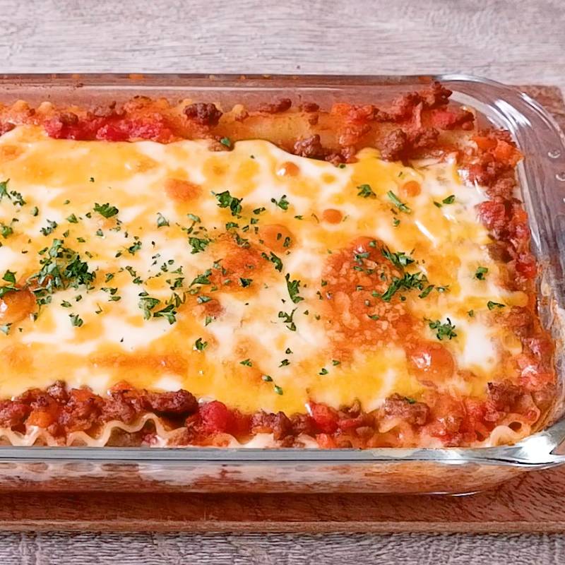 Melty Corby Jack Cheese Lasagna | Kurashiru